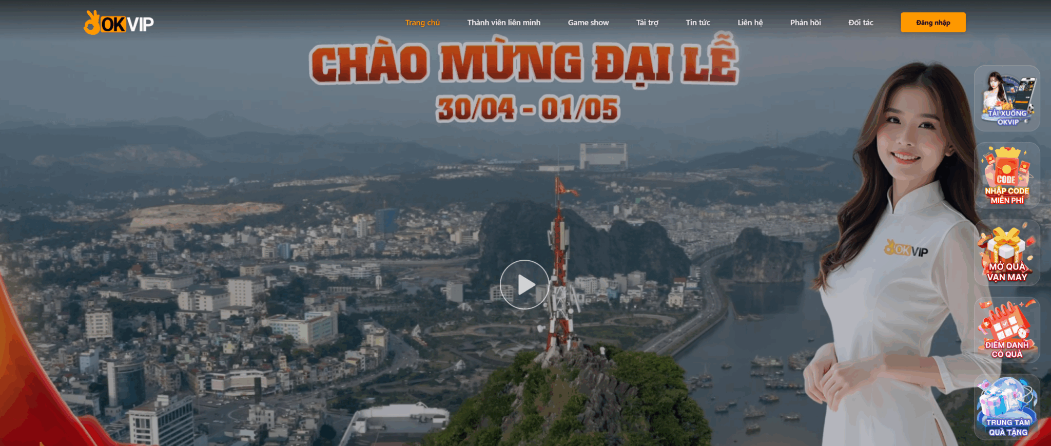 QuatangOKVip com | Quà tặng OKVip - Link đăng nhập 2025